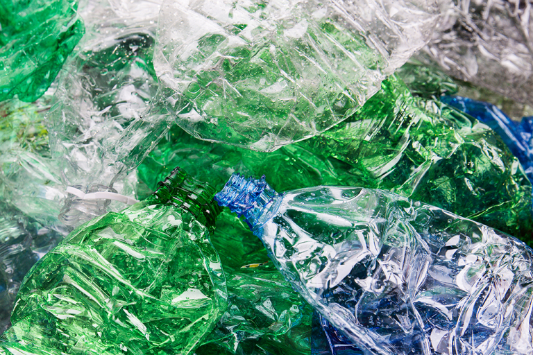 bottle-to-bottle recycling for green PET beverage bottles